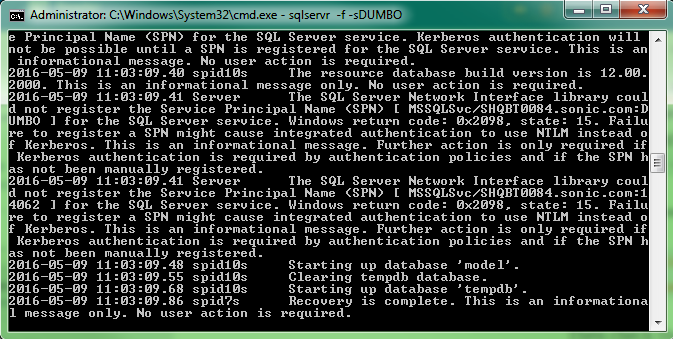 Oops…I Broke the SQL Server | One Man went to Mow...