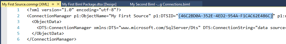 Biml Tutorial Part 3 – Adding Connection Managers to our Package Generator | One Man went to Mow...